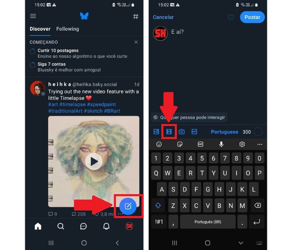 Como postar vídeo no Bluesky? Confira tutorial no celular e PC