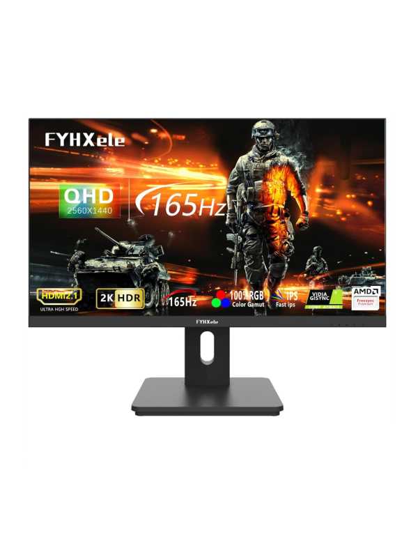 Monitor IPS QHD: 6 telas de alta resolução e ângulo de visão amplo