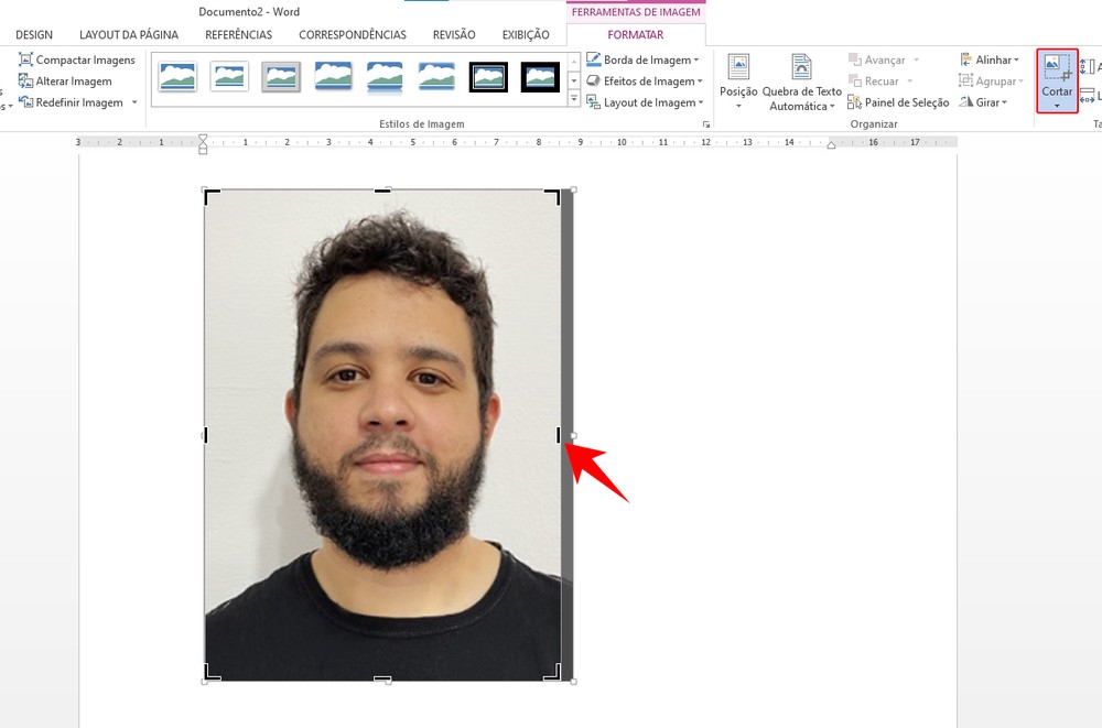 Como fazer e imprimir foto 3x4 no Word