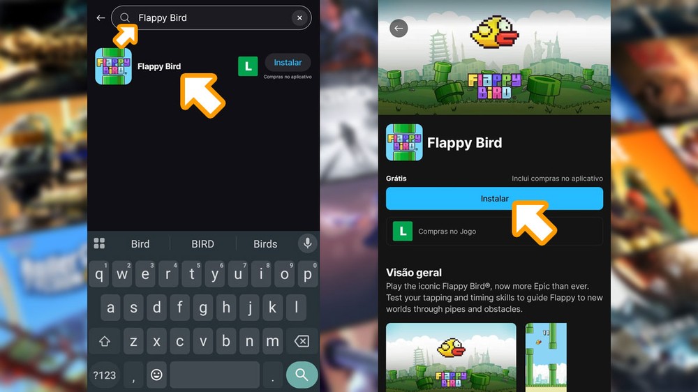 Flappy Bird: como fazer o download atualizado no Android via Epic Games Store