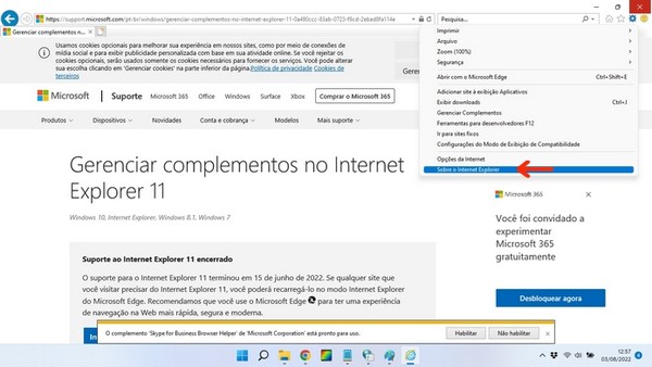 Truque 'ressuscita' Internet Explorer no Windows 11; aprenda