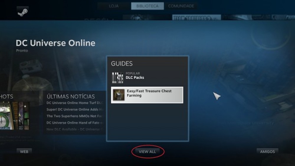 Como utilizar o sistema de Guias do Steam
