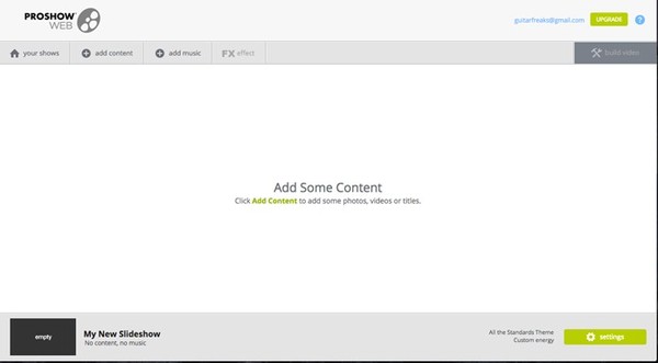 ProShow Web: Como criar um slideshow em vídeo com suas fotos