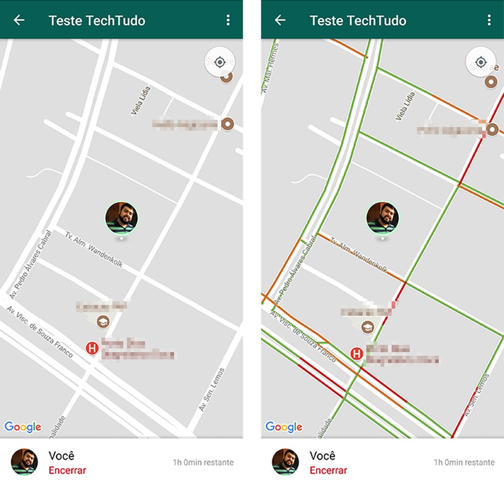 WhatsApp: como mudar e personalizar o mapa da localização em tempo real