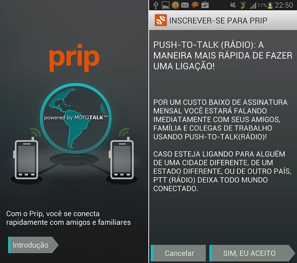 Prip, app que transforma smartphones em Nextel, chega ao Brasil em 2014