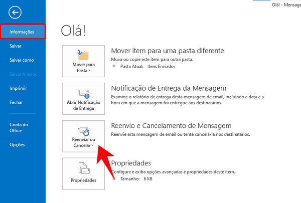 Como cancelar o envio de um e-mail no Outlook: veja o passo a passo
