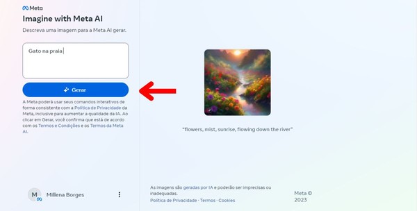 Imagine: como usar IA da Meta para criar imagens gratuitamente