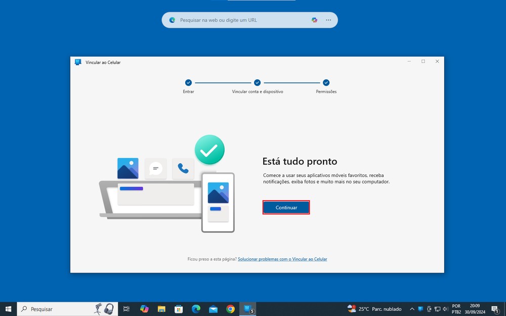 Vincular ao Celular: como usar recurso para conectar celular ao PC