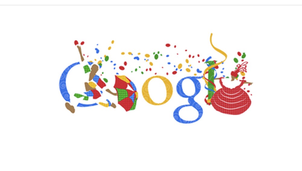 Carnaval também ganha Doodle do Google