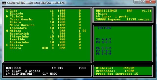 Clássico Elifoot completa 25 anos; conheça a história do jogo