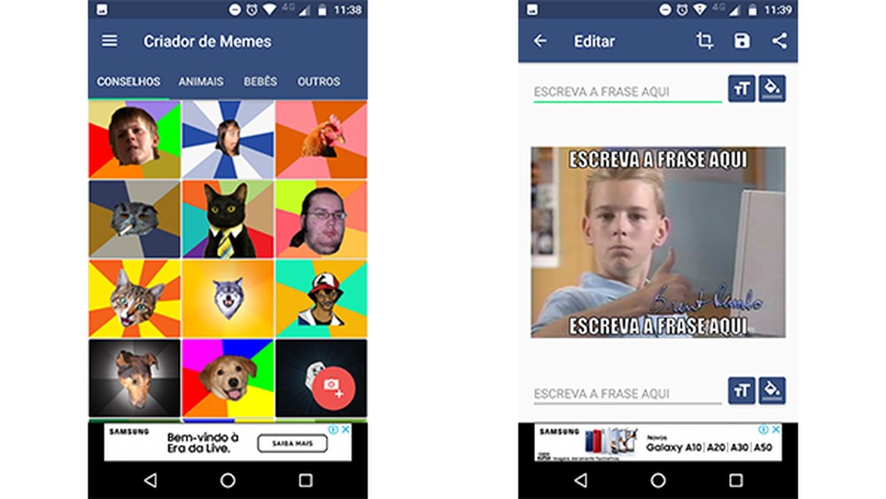 Aplicativo para fazer meme: veja os melhores apps para Android e iPhone