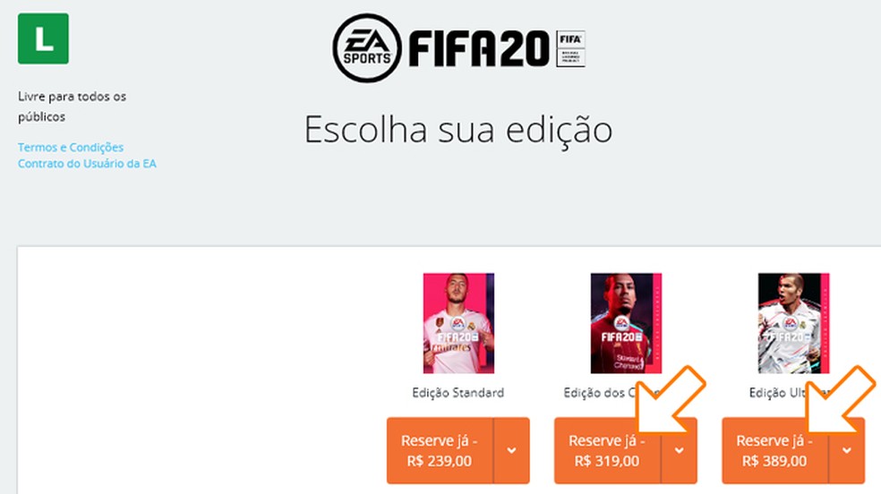 FIFA 20: veja as datas do Early Access no EA Pass e como baixar o jogo