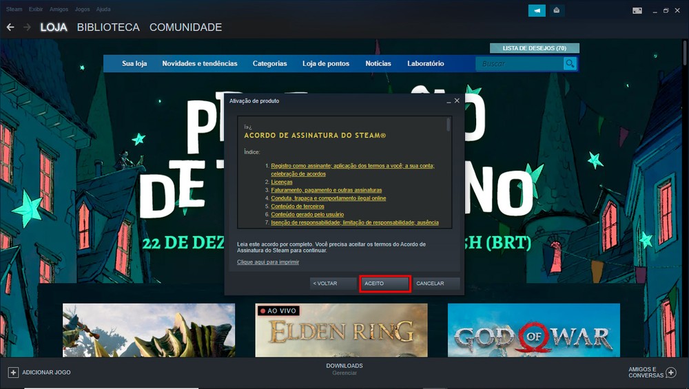 Como baixar, instalar e executar o Steam no PC e no notebook