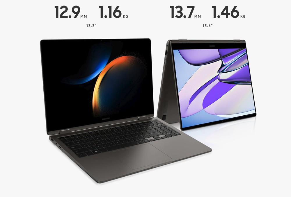 Galaxy Book4 360 vs Galaxy Book3 360: compare notebooks Samsung