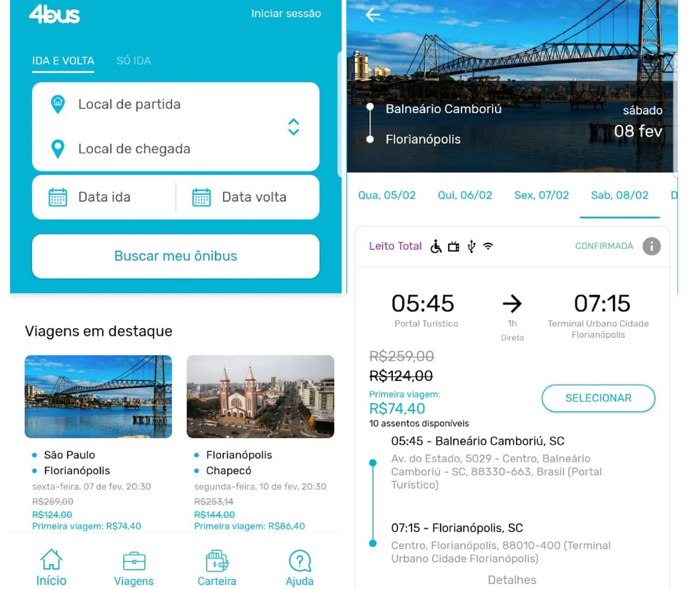 Seis apps para comprar passagens de ônibus online com o celular