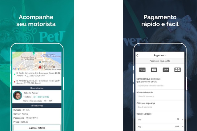 Conheça o PetDriver, app no 'estilo Uber' para animais de estimação