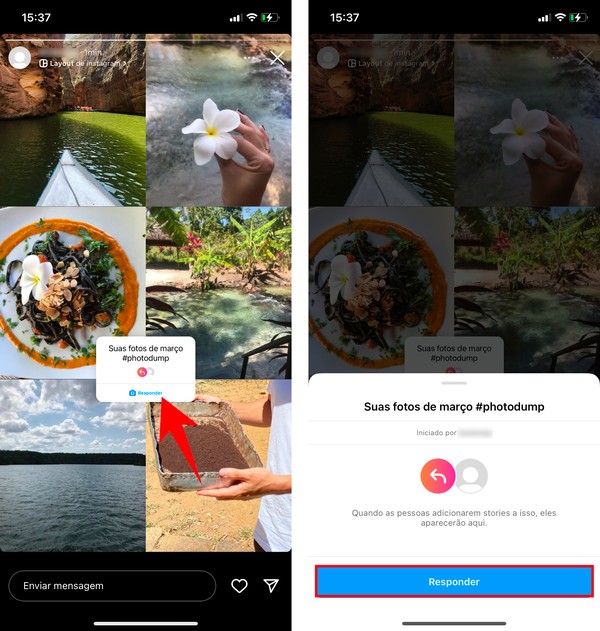 Como fazer photo dump no Instagram