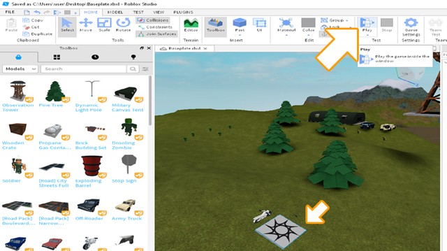 Como criar, publicar e editar um mapa no Roblox