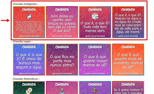 Como resolver charadas inteligentes, engraçadas ou infantis no Geniol
