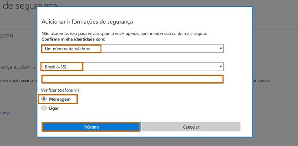 Como fazer login no Outlook sem senha com código único descartável