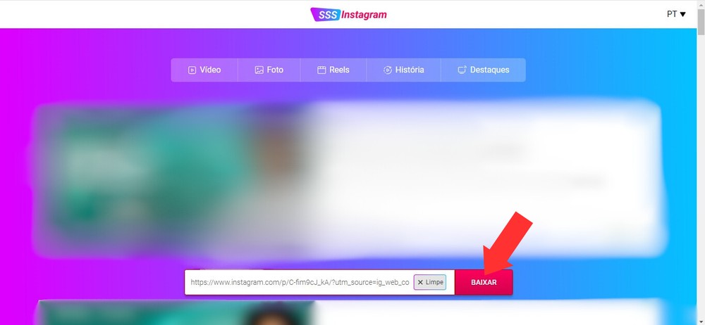 SSS Instagram: saiba como baixar Reels e fotos do Instagram pelo site