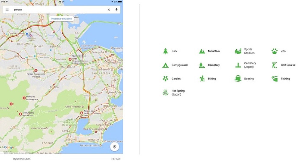 Google Maps muda visual; serviço ganha novos ícones e sistema de cores