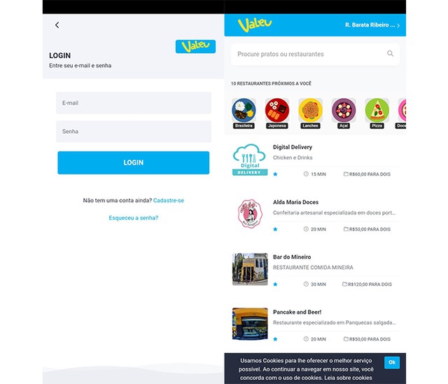 Valeu: como funciona o app de delivery carioca rival do iFood