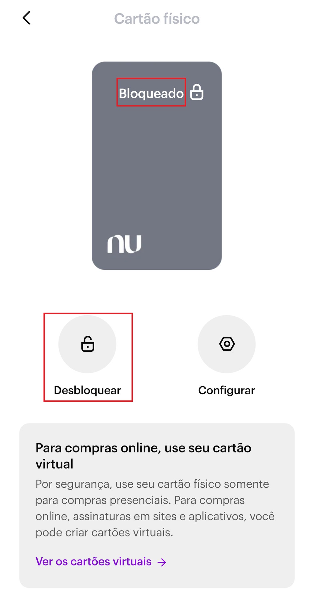 Como bloquear o cartão do Nubank: veja o passo a passo completo
