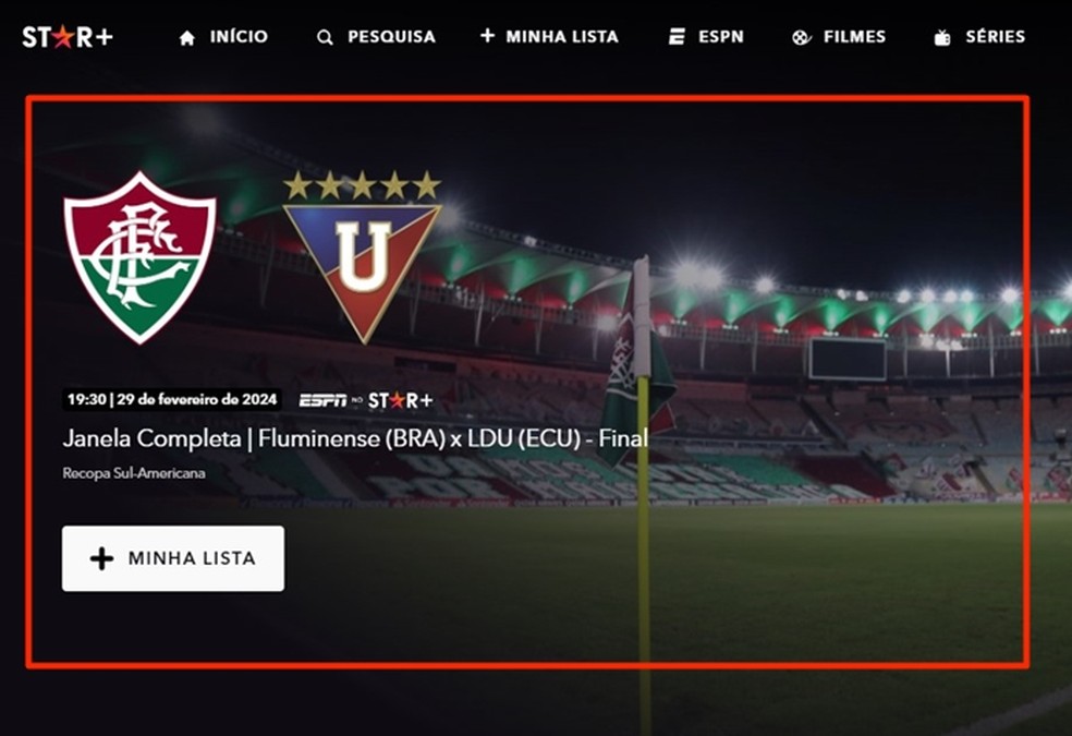 Fluminense x LDU ao vivo: veja onde assistir à Recopa Sul-Americana
