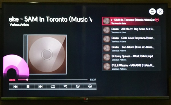 Como usar a função Smart Share das Smart TVs da LG?