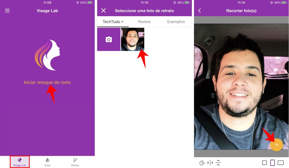 Como deixar suas fotos ‘perfeitas’ com o app Visage Lab
