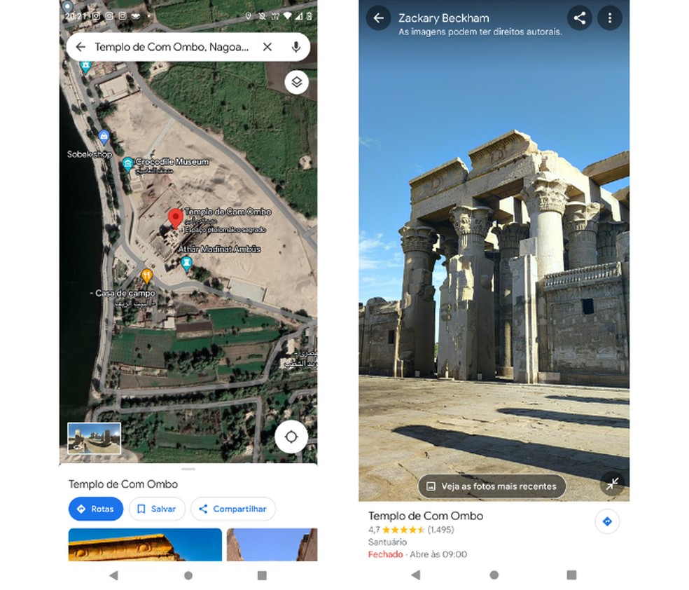 10 lugares históricos para você 'visitar' pelo Google Maps agora