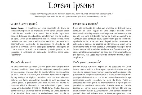 Lorem Ipsum: entenda o que é, quando surgiu e como gerar online