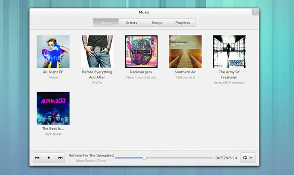 Player do Gnome ganha novo visual com o objetivo de superar o Rhythmbox