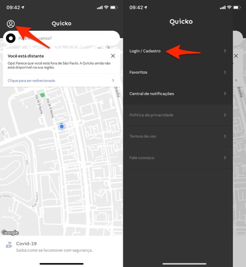 Quicko: como usar o aplicativo de mapa para traçar rotas no celular