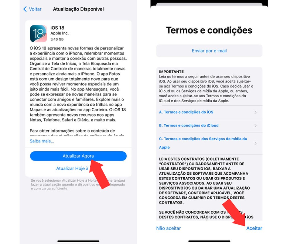 Como atualizar o iPhone para o iOS 18? Confira passo a passo