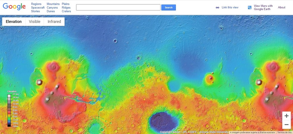 O que é Google Mars? Site mostra imagens da superfície de Marte
