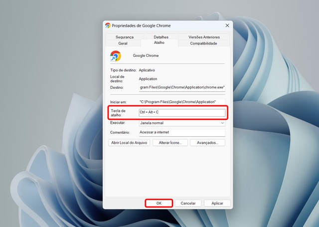 Como criar atalhos de teclado personalizados no Windows 11