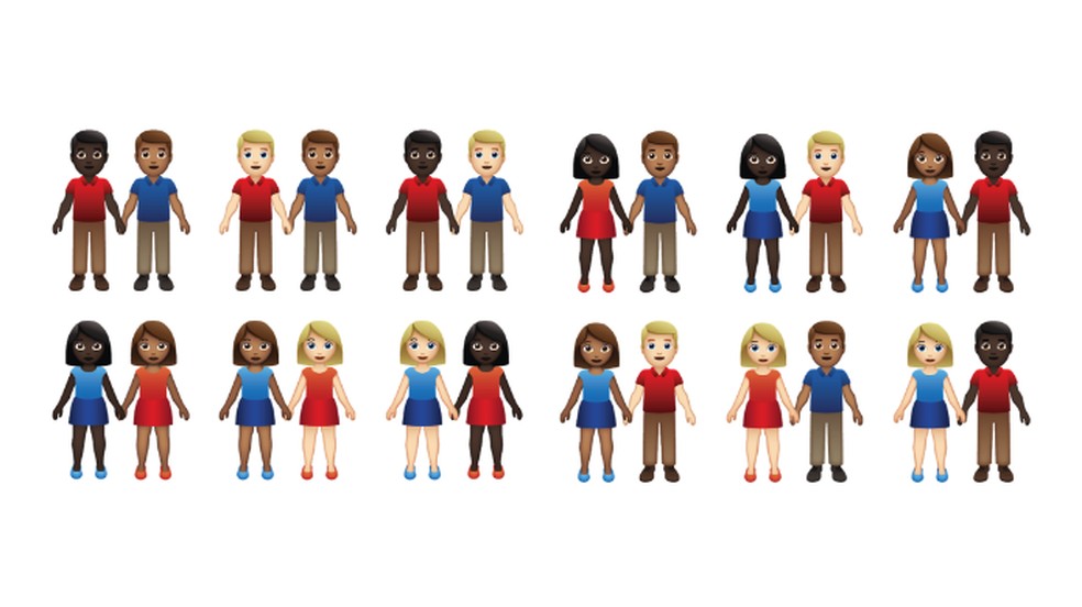 Casal inter-racial, ninja e mais: conheça os candidatos a emoji de 2019