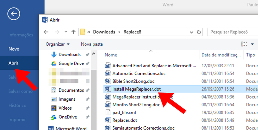 Como localizar e substituir palavras em mais de um arquivo no Word