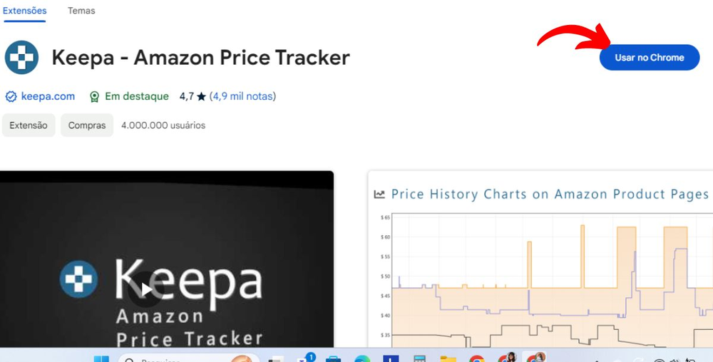 Keepa: como usar extensão do Chrome para economizar na Amazon