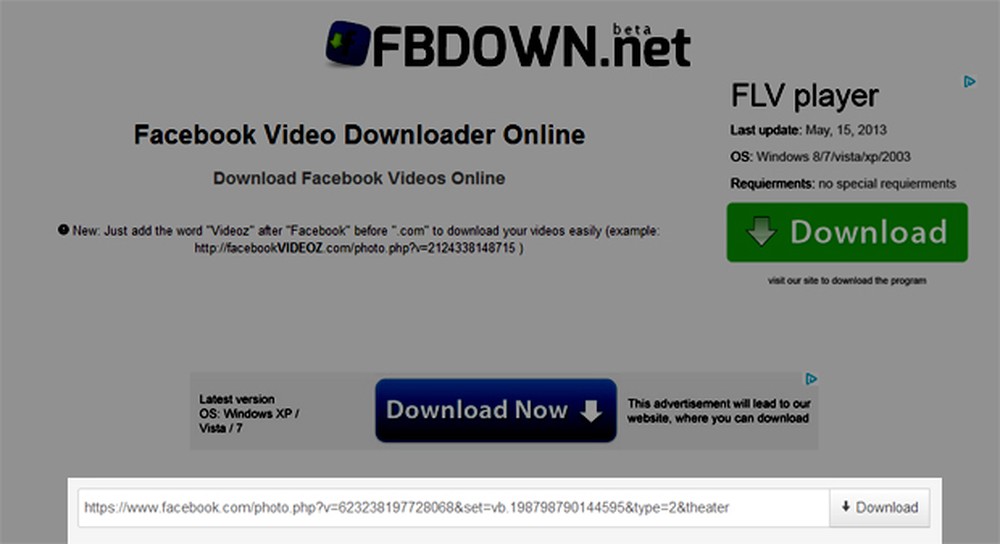 Como baixar vídeos do Facebook no PC