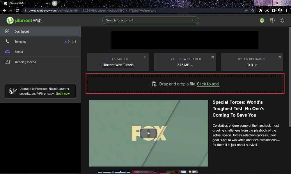 uTorrent Web: como usar a versão online do programa