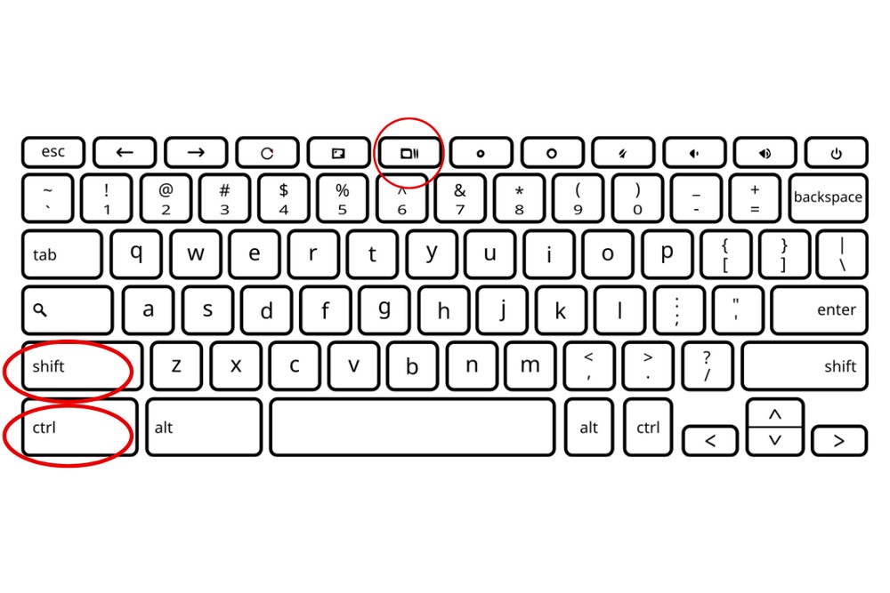 Como tirar print no Chromebook