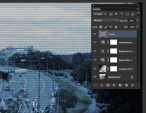 Como simular uma imagem gerada por câmera de vigilância no Photoshop?