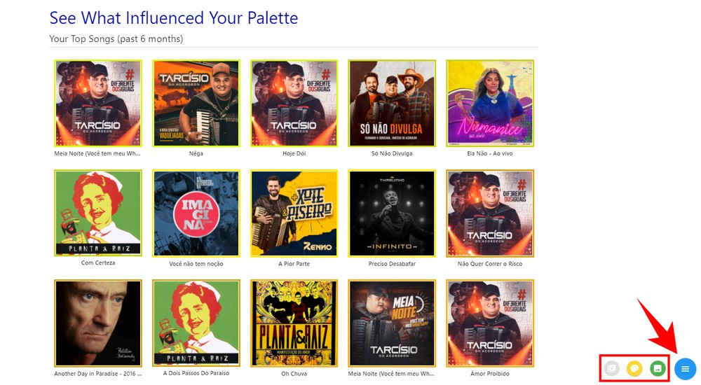 Spotify Color Palette: como montar paleta de cores das suas músicas