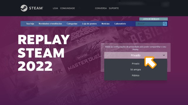 Steam Replay 2022: veja como fazer a retrospectiva da plataforma