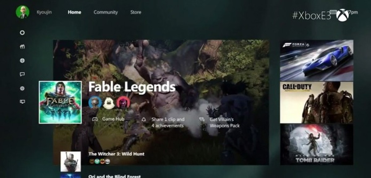 Xbox One receberá atualização para o Windows 10 em novembro