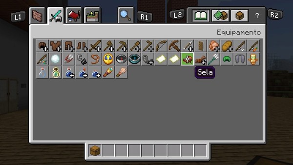 Como fazer sela no Minecraft