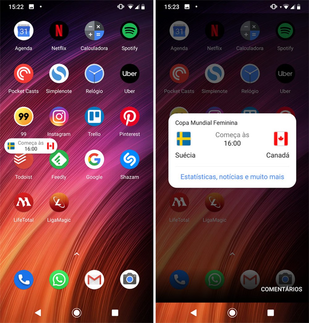 Cinco formas de acompanhar futebol pelo Google no celular